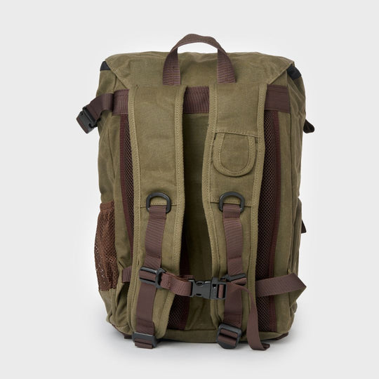 Roe Waxed Canvas Adventure Backpack | Kovered – KOVERED