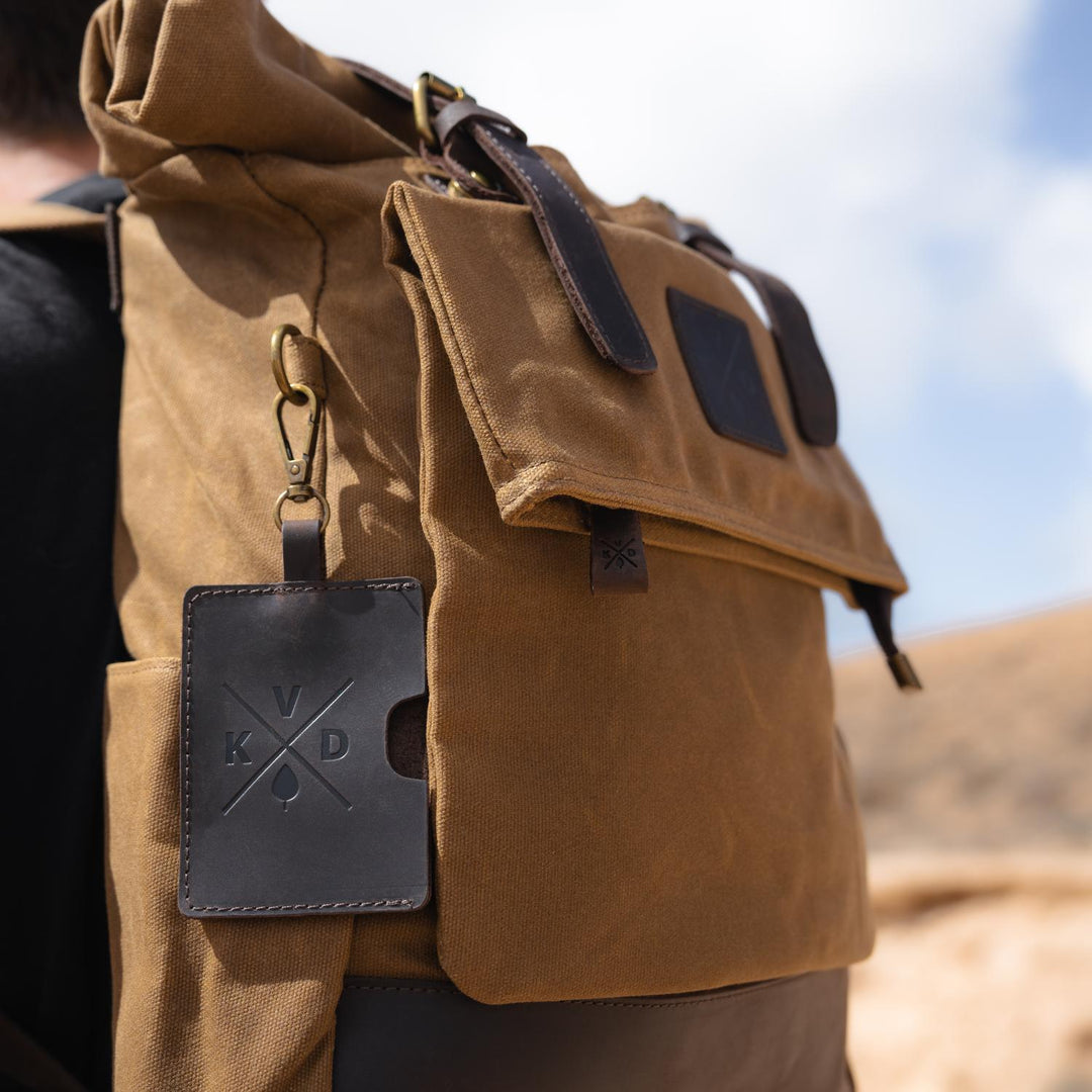 Taw Waxed Canvas Rucksack | Kovered – KOVERED