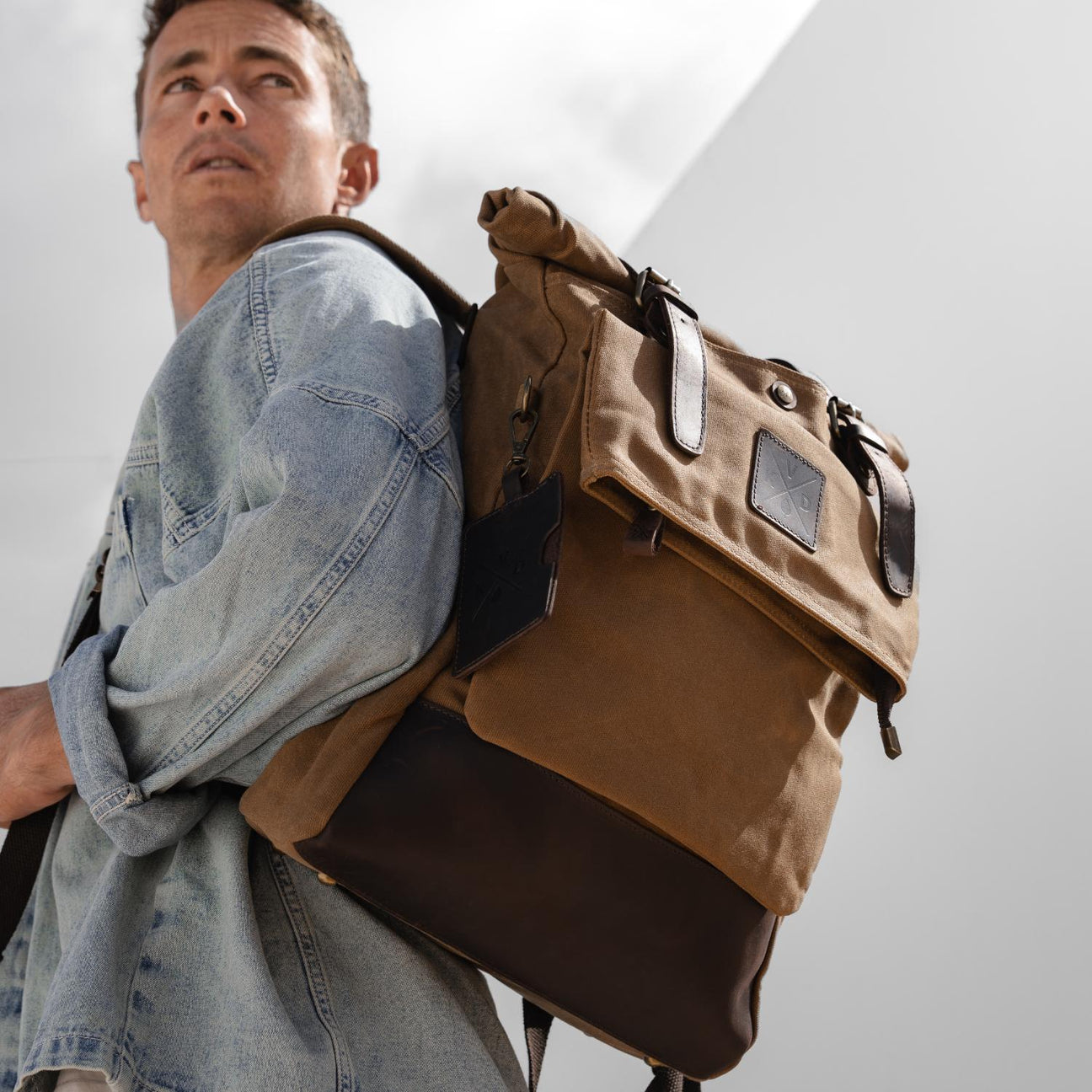 Taw Waxed Canvas Rucksack | Kovered – KOVERED