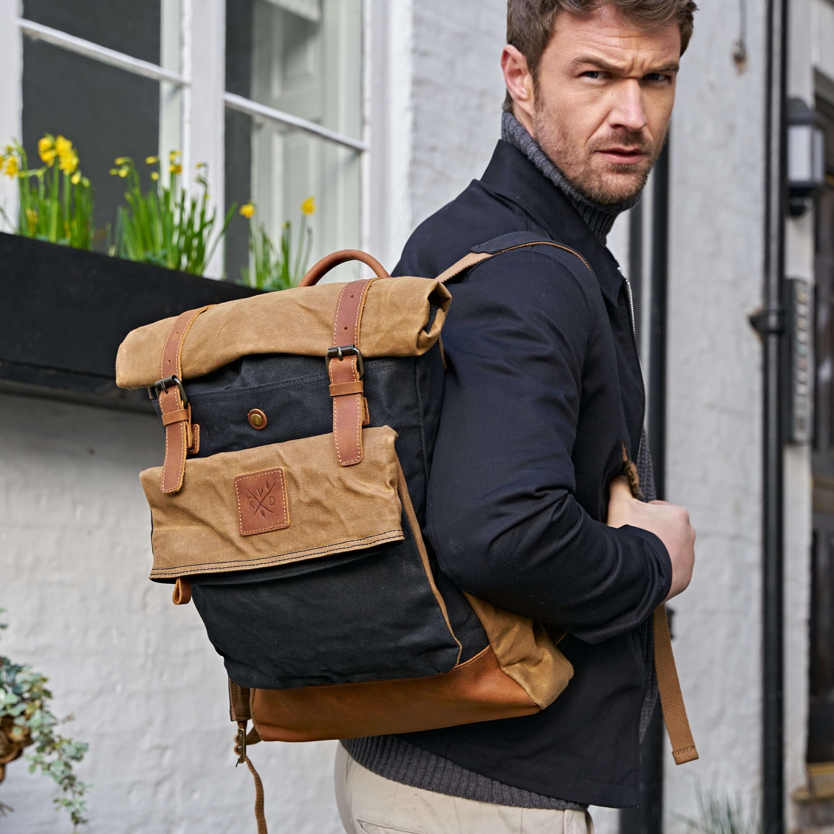 Taw Waxed Canvas Backpack | Kovered – KOVERED